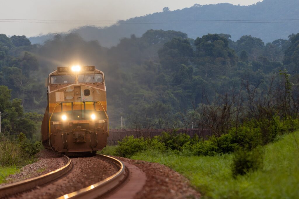 Estrada De Ferro Vitória A Minas Onde Começa Termina Tamanho Mapa