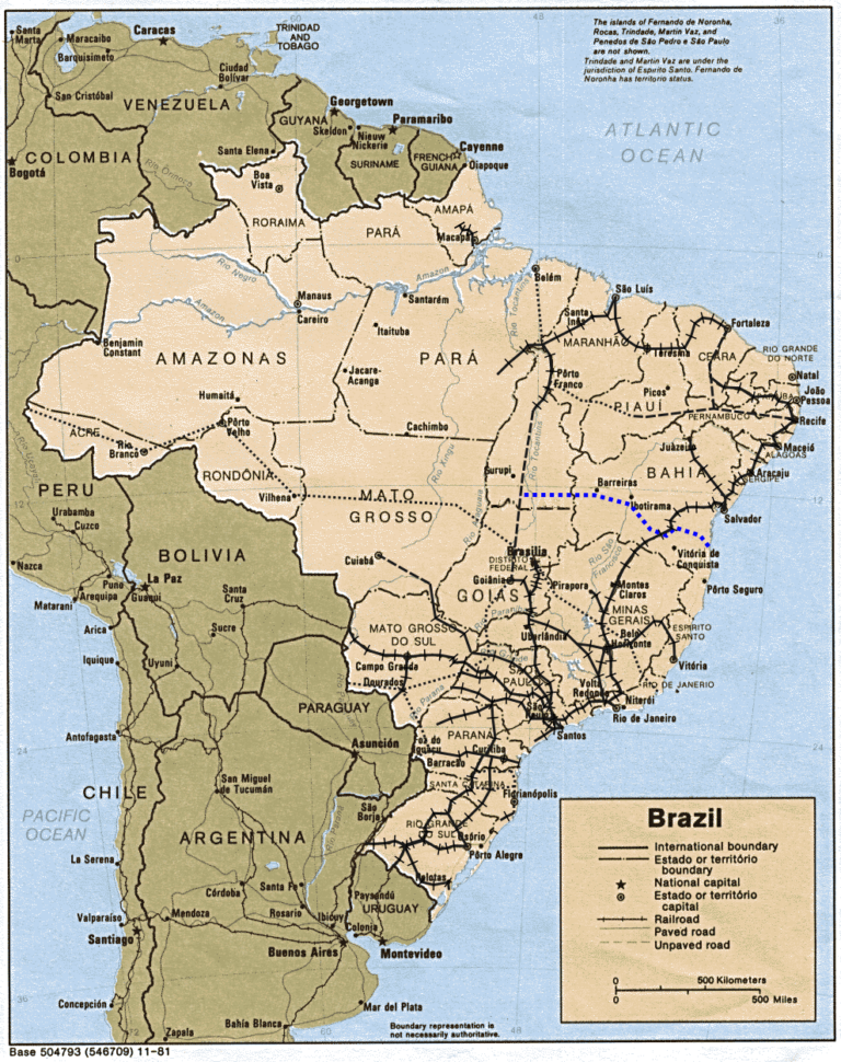 Malha Ferroviária e maior ferrovia do Brasil