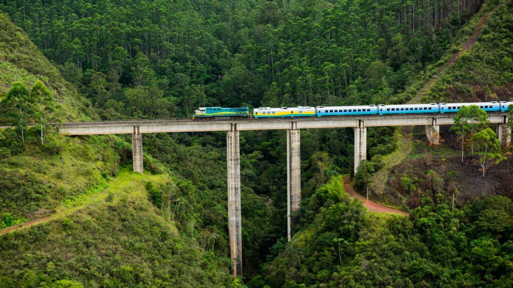 Estrada De Ferro Vitória A Minas Onde Começa Termina Tamanho Mapa